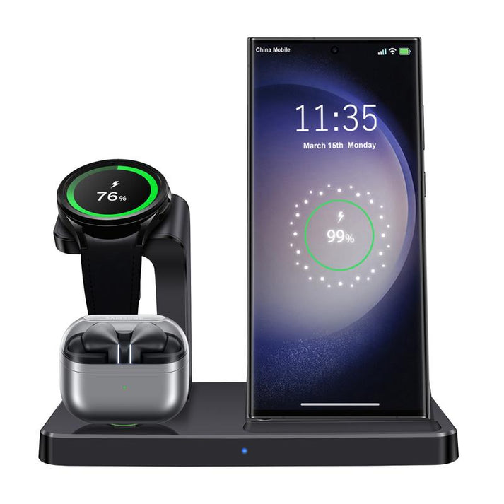 3-in-1 Wireless Charging Station for Samsung Devices - Fast Charger St ...